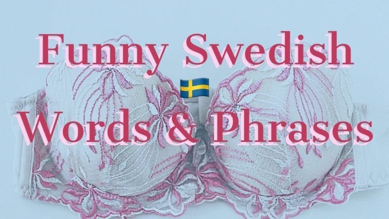 Top 10 Funny Swedish Words - Bra, Puss, Kock & more - Hej Sweden